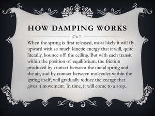 Damper and its elements | PPTX