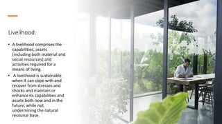 Organic farming:A prospect for food, environment and livelihood ...