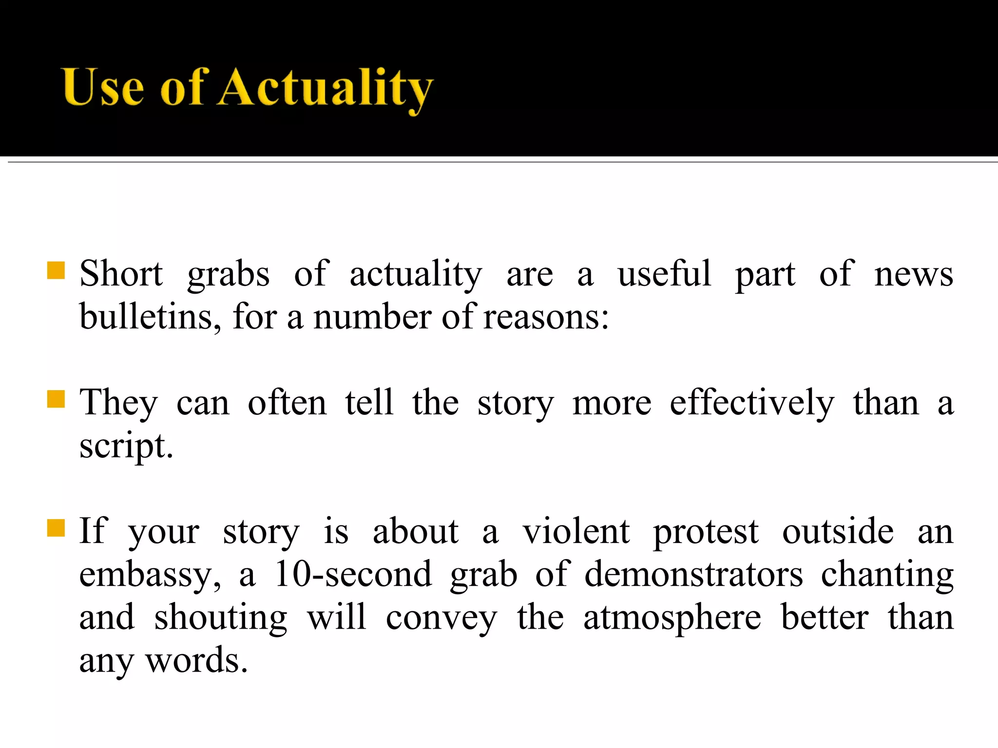 Presentation news bulletin | PPT