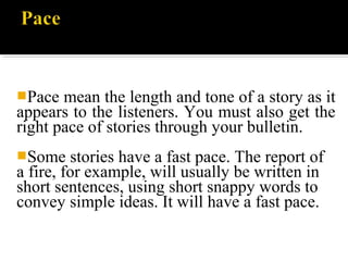 Presentation news bulletin | PPT