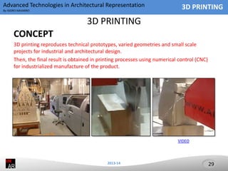 Advanced Technologies in Architecture | PPT