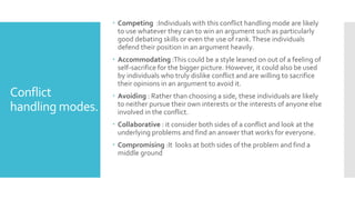 Conflict management | PPT