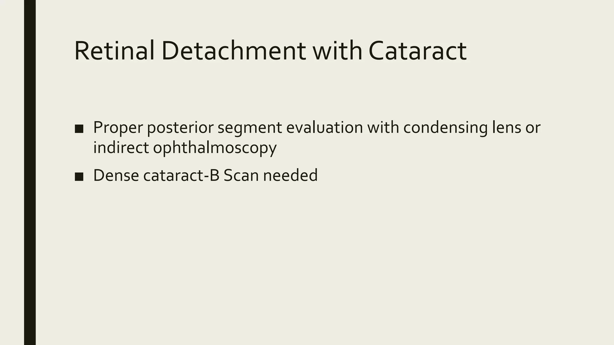 How To Make a Cataract Surgery Perfect - Posterior Segment Perspective ...
