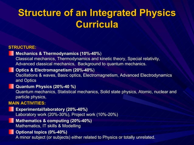 PHYSICS: Learning outcomes and Competences | PPT | Physics | Science