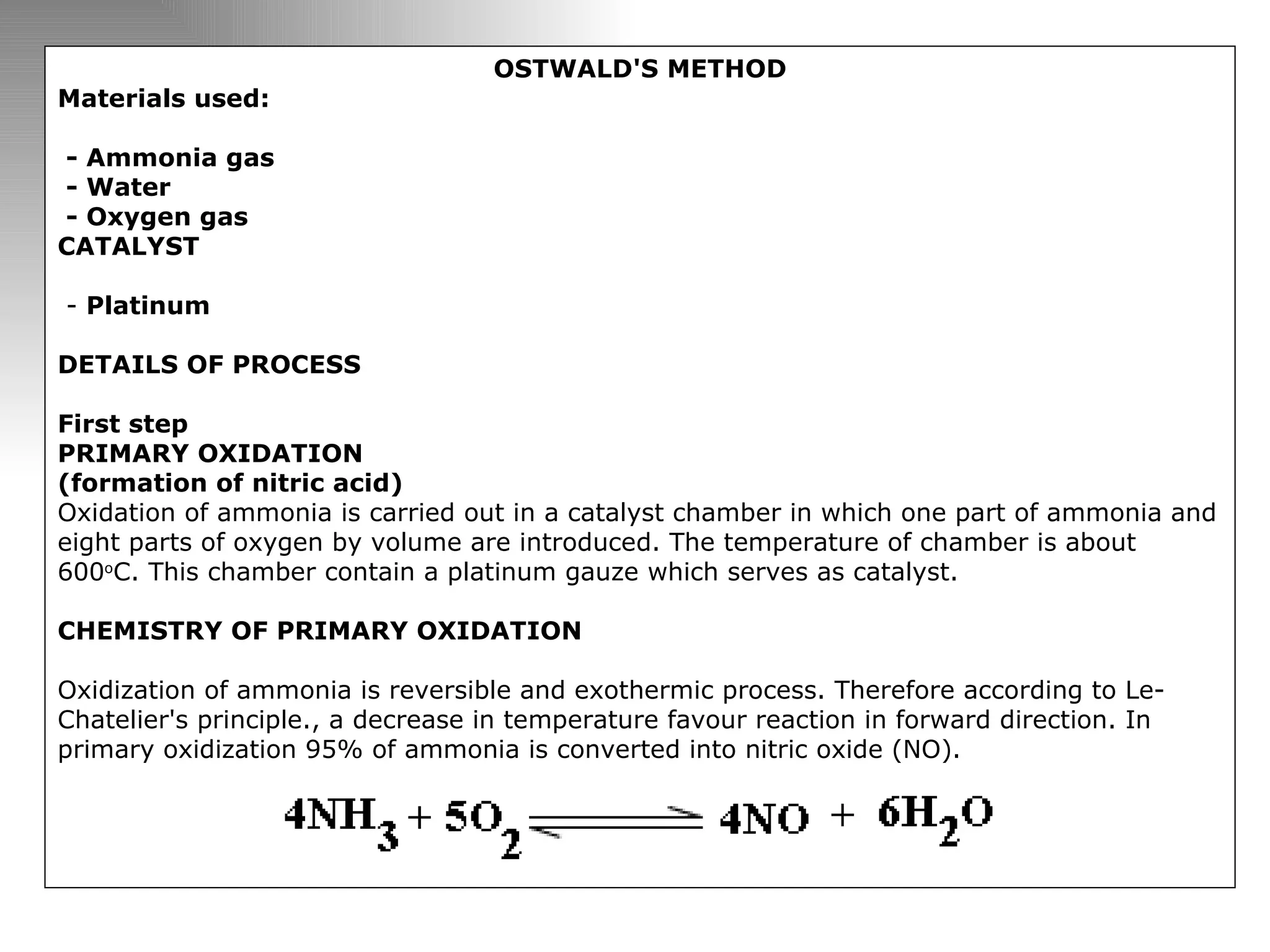 Presentation Nitric Acid | PPT