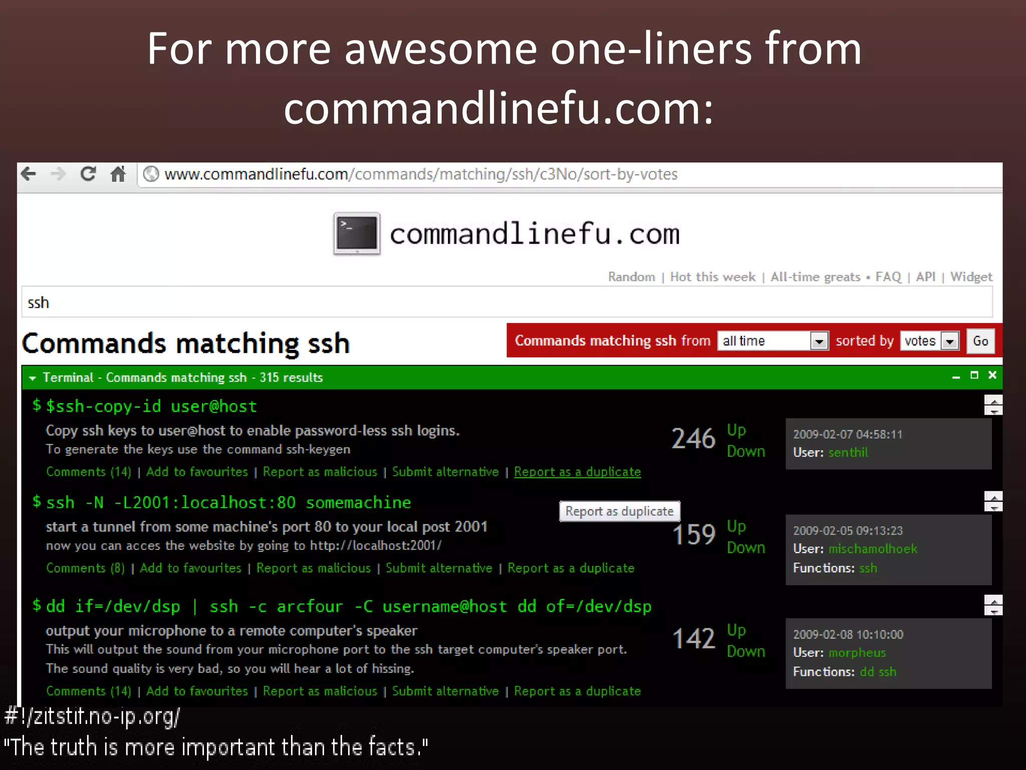 Presentation nix | PPT