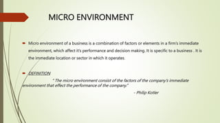 EXTERNAL ENVIRONMENT OF BUSINESS | PPTX