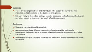 EXTERNAL ENVIRONMENT OF BUSINESS | PPTX