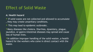 Solid Waste Management | PPT | Indoor Environmental Quality | Home & Garden
