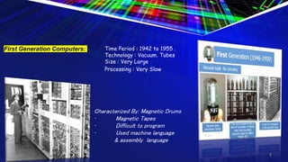 Computer Generations | PPTX | Desktops | Computing