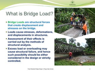 Flood Loads on Bridges over River Crossings | PPTX