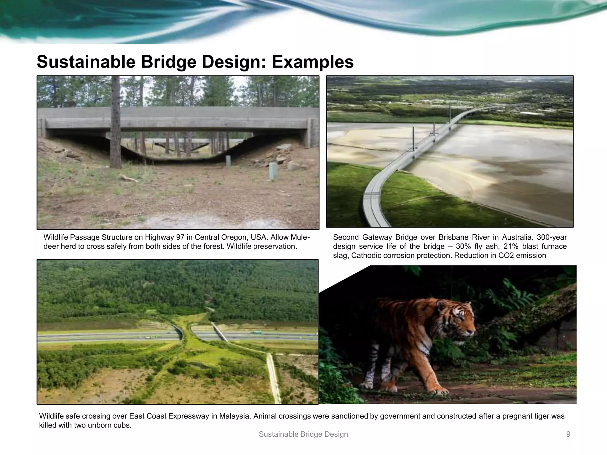 Sustainable Bridge Design | PPTX