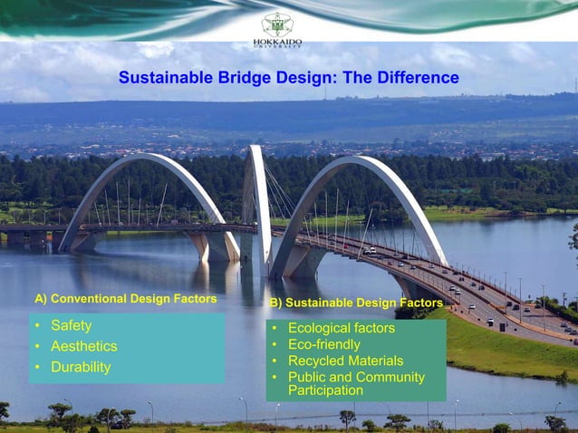 Sustainable Bridge Design | PPTX | Civil Engineering Industry | Industries
