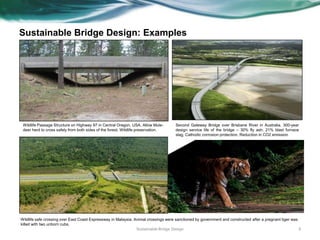 Sustainable Bridge Design | PPTX