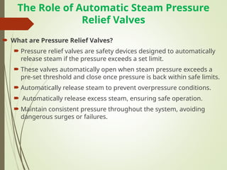 Steam Piping Safety Enhancement with Manifold | PPT