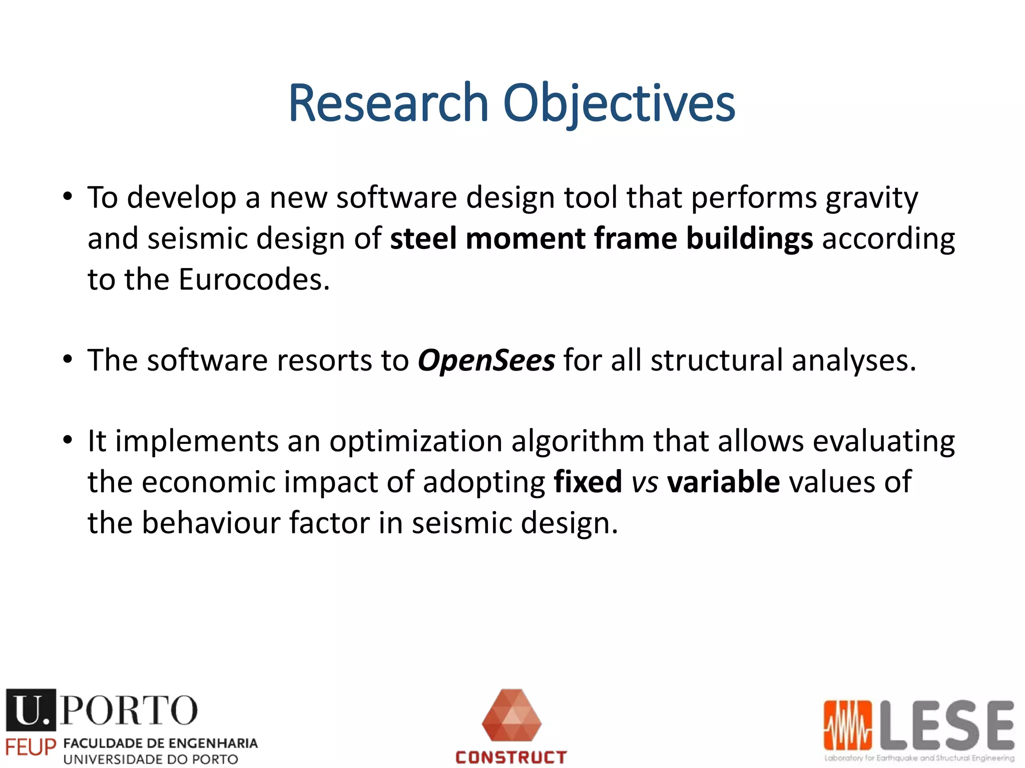 Optimized design of steel frames using OpenSees | PDF | Computer Software and Applications ...