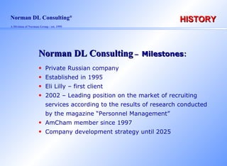 Presentation Norman Dl Consulting (Eng) | PPS