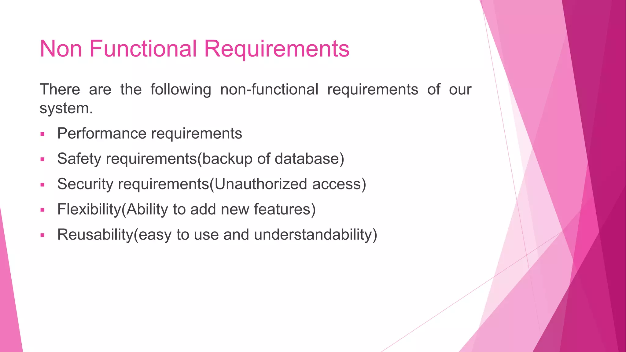 Presentation Of Hostel Management System SRS | PPT | Free Download