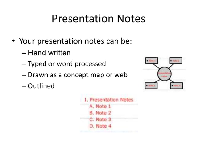 Presentation notecards | PPTX | Resume Writing and Advice | Job Search