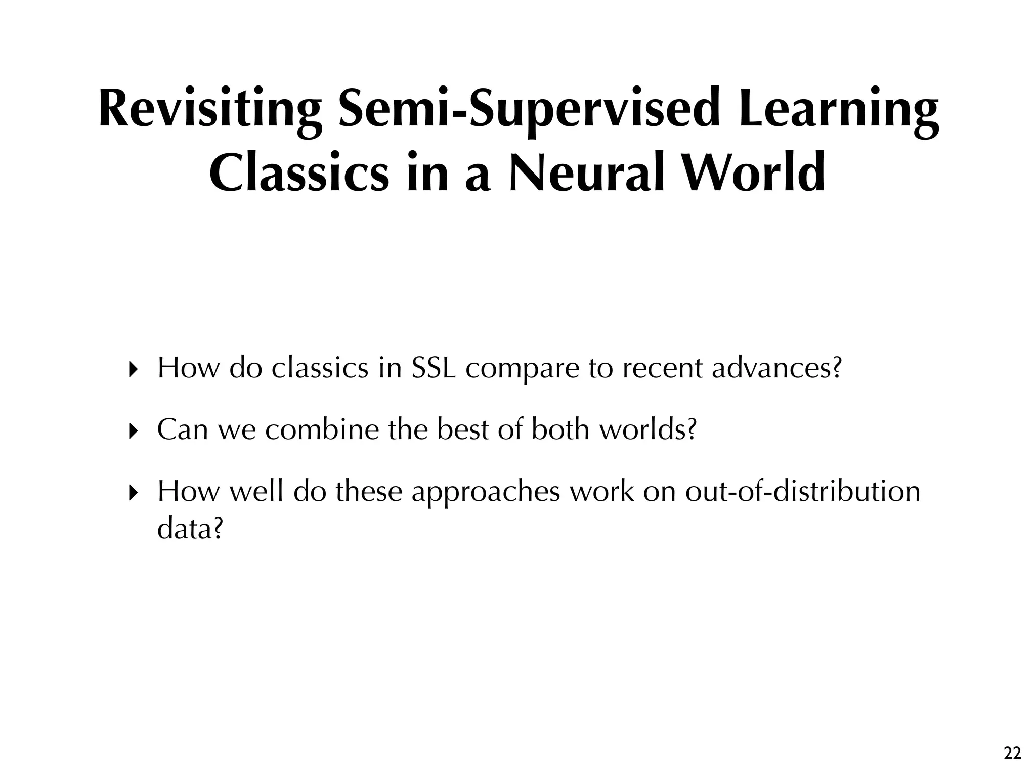 Neural Semi-supervised Learning under Domain Shift | PDF