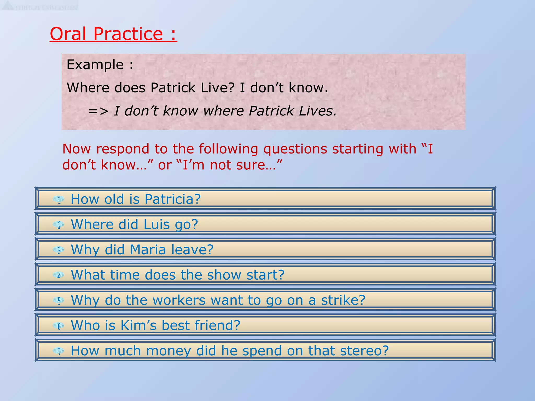 Presentation noun clauses final version-instructor's copy | PPS