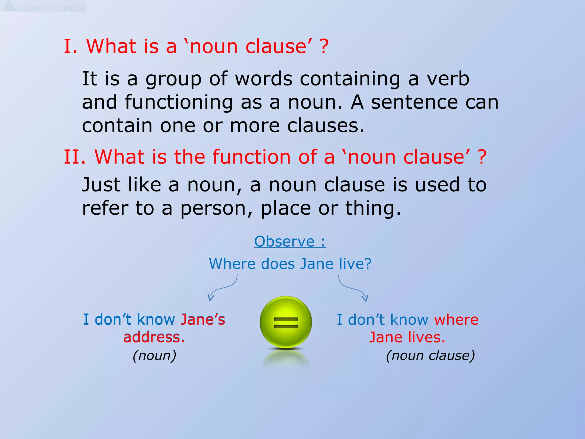 Presentation noun clauses final version-instructor's copy | PPS