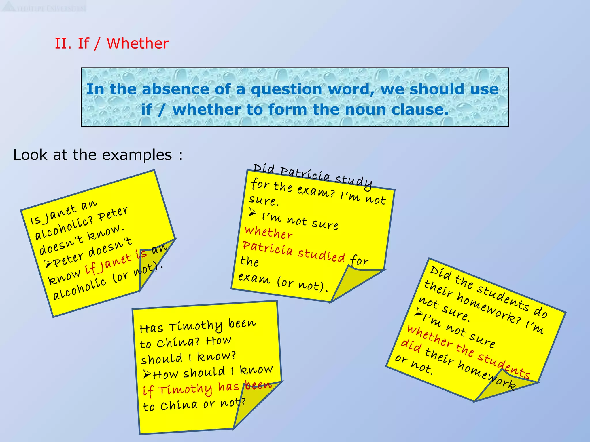 Presentation noun clauses final version-instructor's copy | PPS
