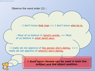 Presentation noun clauses final version-instructor's copy | PPS