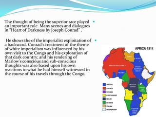 imperialism in Heart of darkness | PPTX