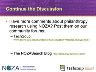 NOZA: Tips & Tricks | PPT