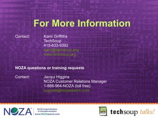 NOZA: Tips & Tricks | PPT