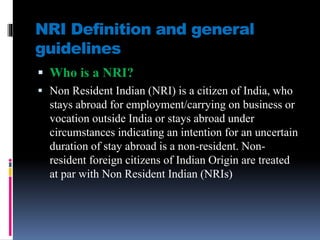 NRI SERVICES | PPT