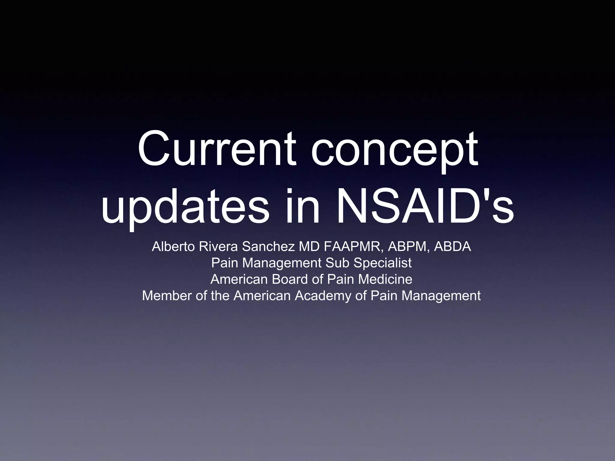 Presentation nsaids ams | PPT