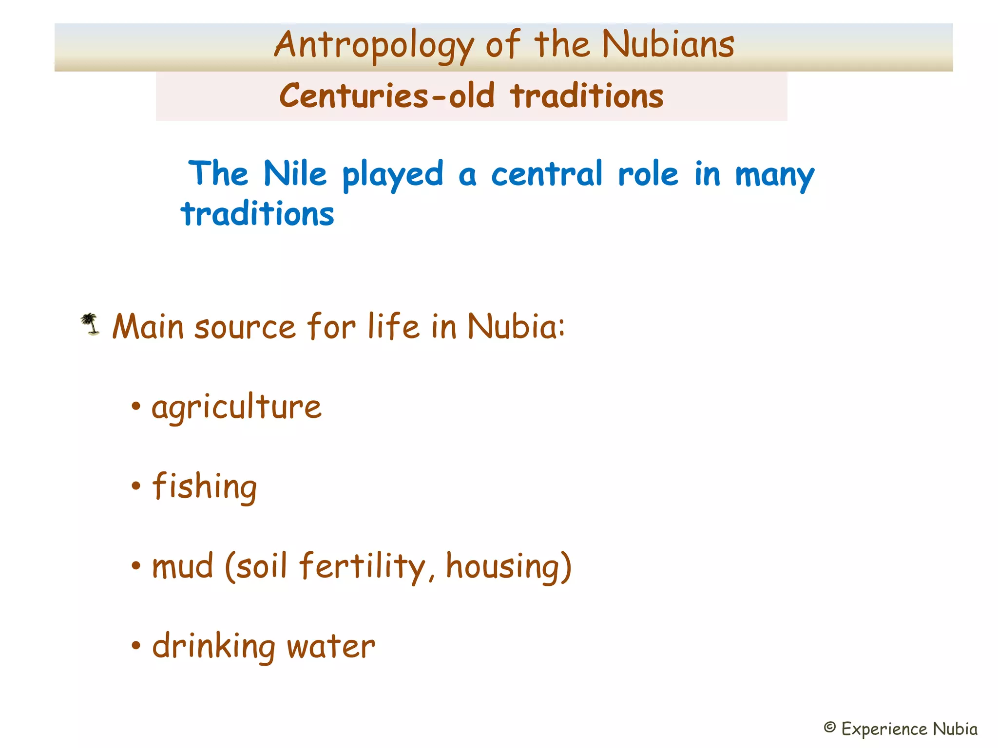 Nubian culture and anthropology | PPTX