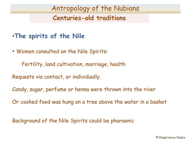 Nubian culture and anthropology | PPTX