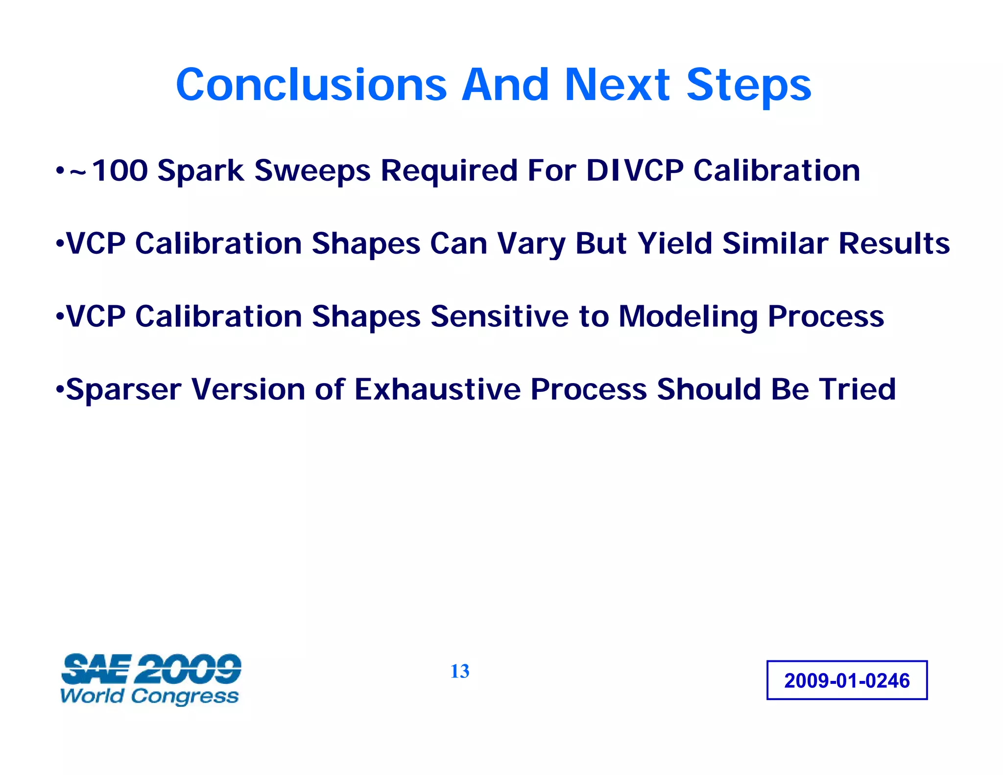 Objective Determination Of Minimum Engine Mapping Requirements For ...