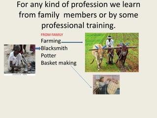 presentation on occupations | PPTX