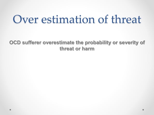 Presentation ocd | PPT