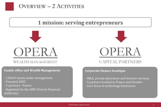Presentation Opera Capital Partners | PPT