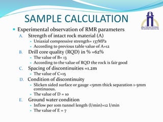 DESIGN OF SUPPORT SYSTEM IN BORD AND PILLAR MINE | PPTX