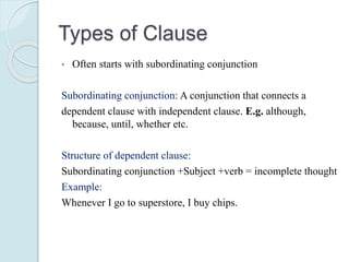 Sentence Structure | PPTX