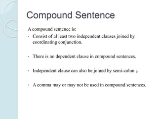 Sentence Structure | PPTX