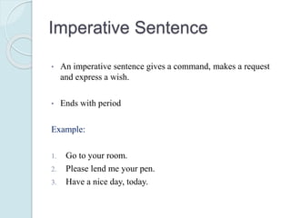 Sentence Structure | PPTX