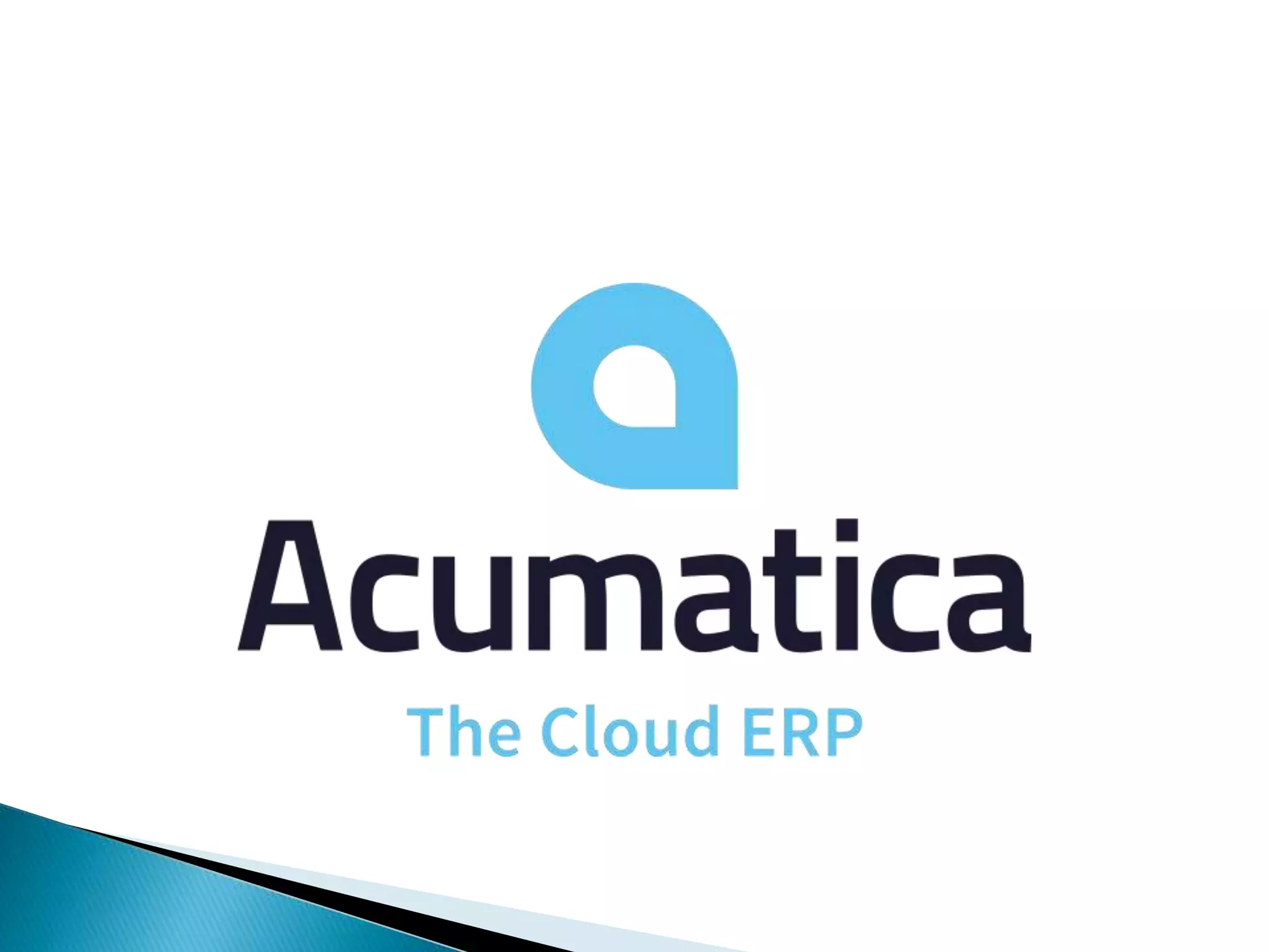 Acumatica Cloud ERP System | PPTX