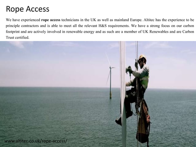 Rope access | PPTX