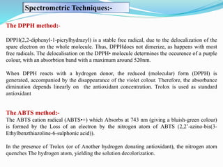 Presentation of antioxidant activity of marine bioactive compounds | PPTX