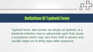 Presentation on Typhoid Fever | PPT