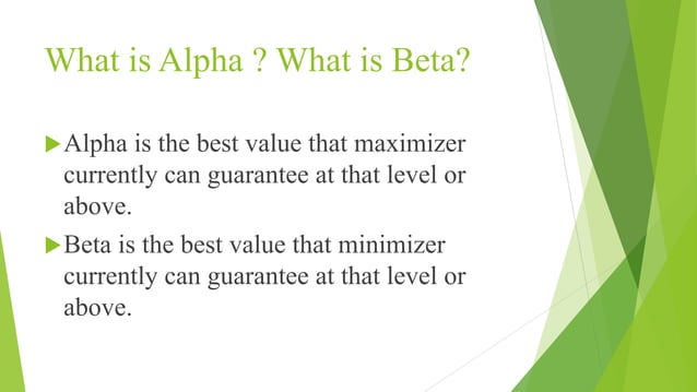 Alpha-beta pruning (Artificial Intelligence) | PPTX