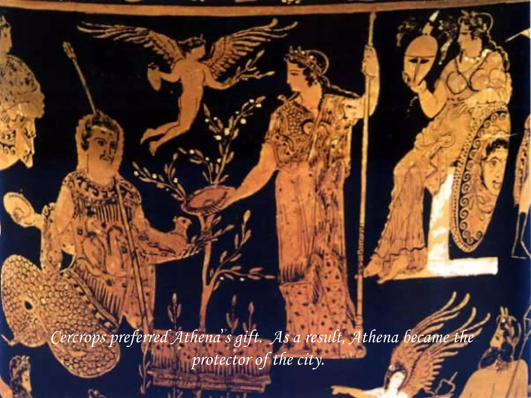 Presentation of athens legend,legends of girls | ODP | Christianity | Religion & Spirituality