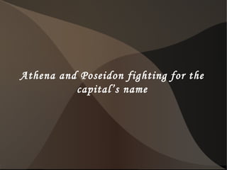 Presentation of athens legend,legends of girls | ODP